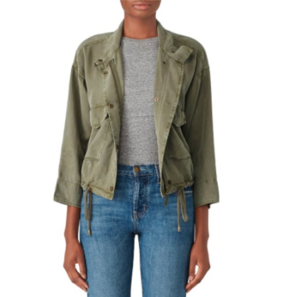 Splendid | Jackets & Coats | Splendid Wilder Twill Drawstring Utility ...